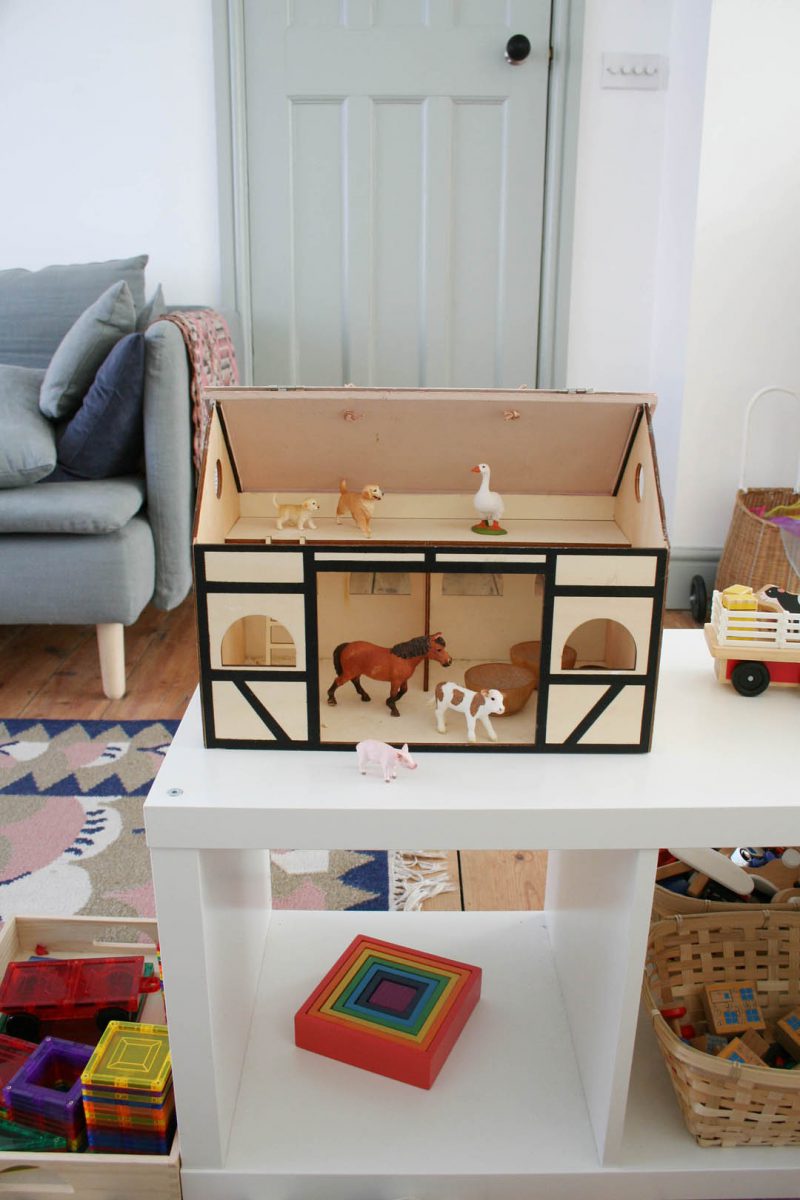 Creating a play space and toy storage in a small home – Apartment ...
