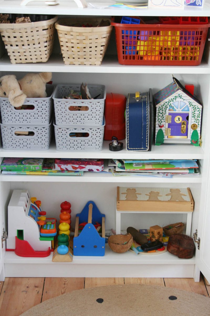 Creating a play space and toy storage in a small home – Apartment ...