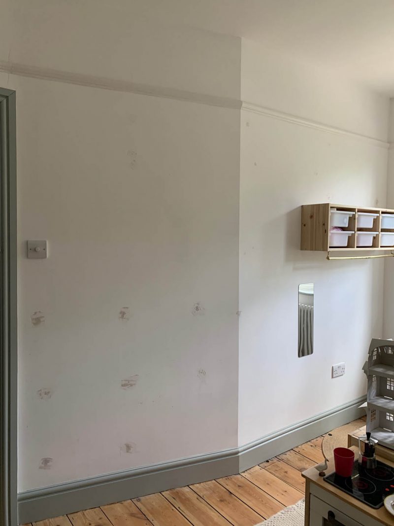 How to do a half-painted wall for a child’s bedroom – Apartment Apothecary